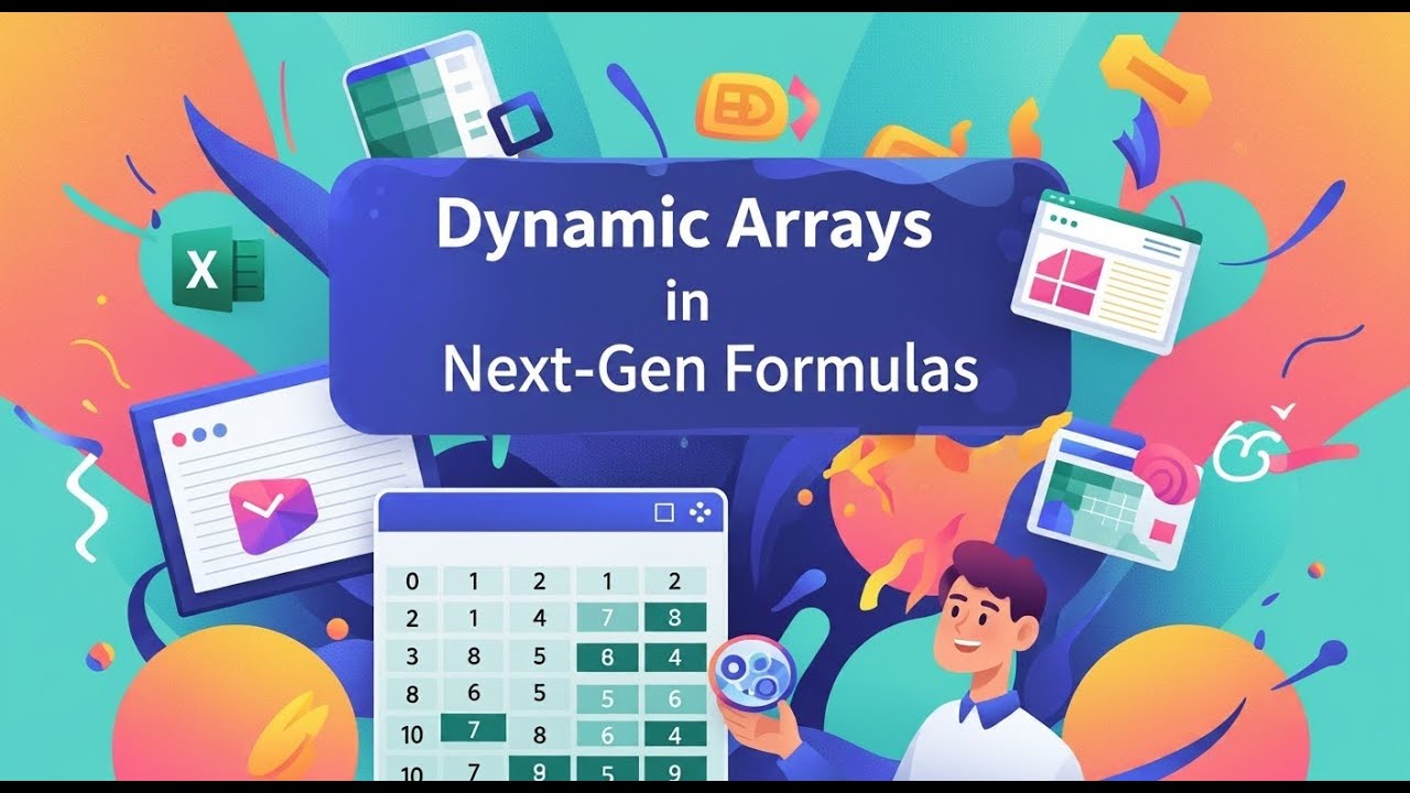Dynamic Arrays in Excel: Next-Gen Formulas - YouTube