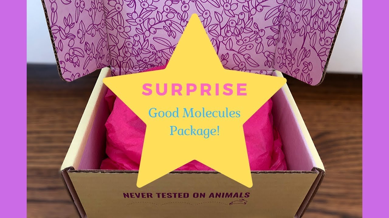 SURPRISE Good Molecules Package! *see what I got!* - YouTube