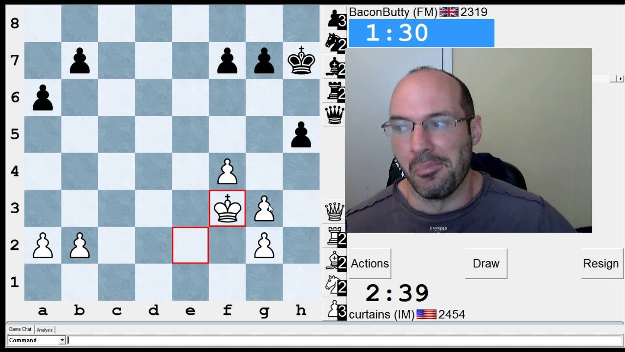 5 minute chess #636: IM Greg Shahade vs FM Marcus Harvey - YouTube