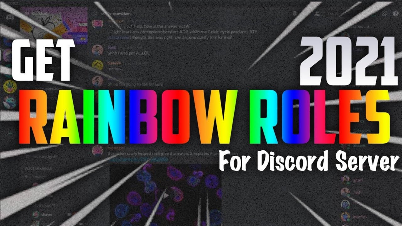Auto Colour Changing Role | Rainbow Role Bot | Discord Rainbow Techie ...