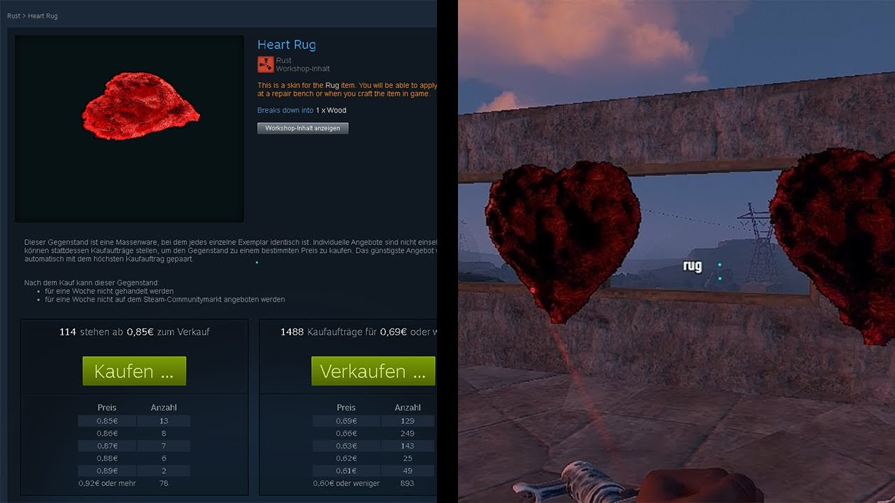 BROKEN pay to win skin for RUG (Invisible Peak) | RUST - YouTube