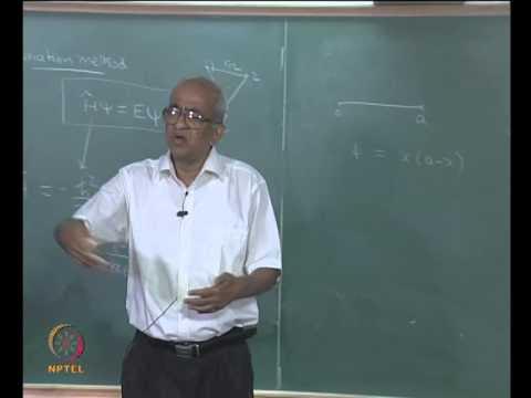 Mod-06 Lec-38 Variation Method - Introduction - YouTube