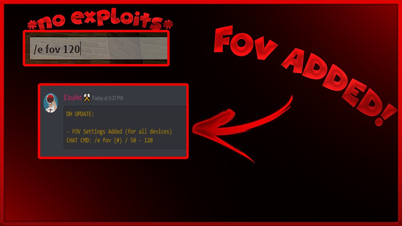 How To Get NEW FOV In Da Hood *WITHOUT EXPLOITS* - YouTube