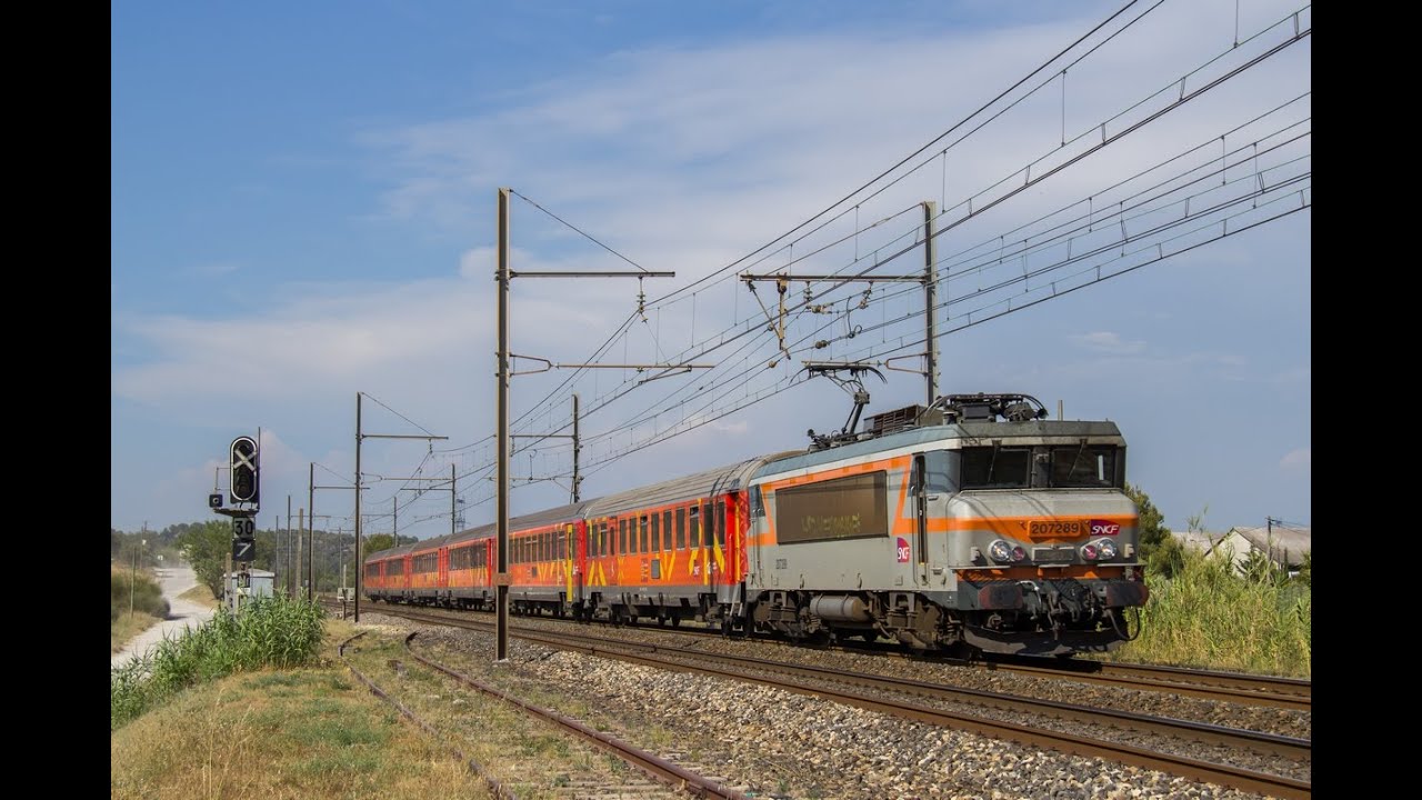 Les Trains de la région PACA - YouTube
