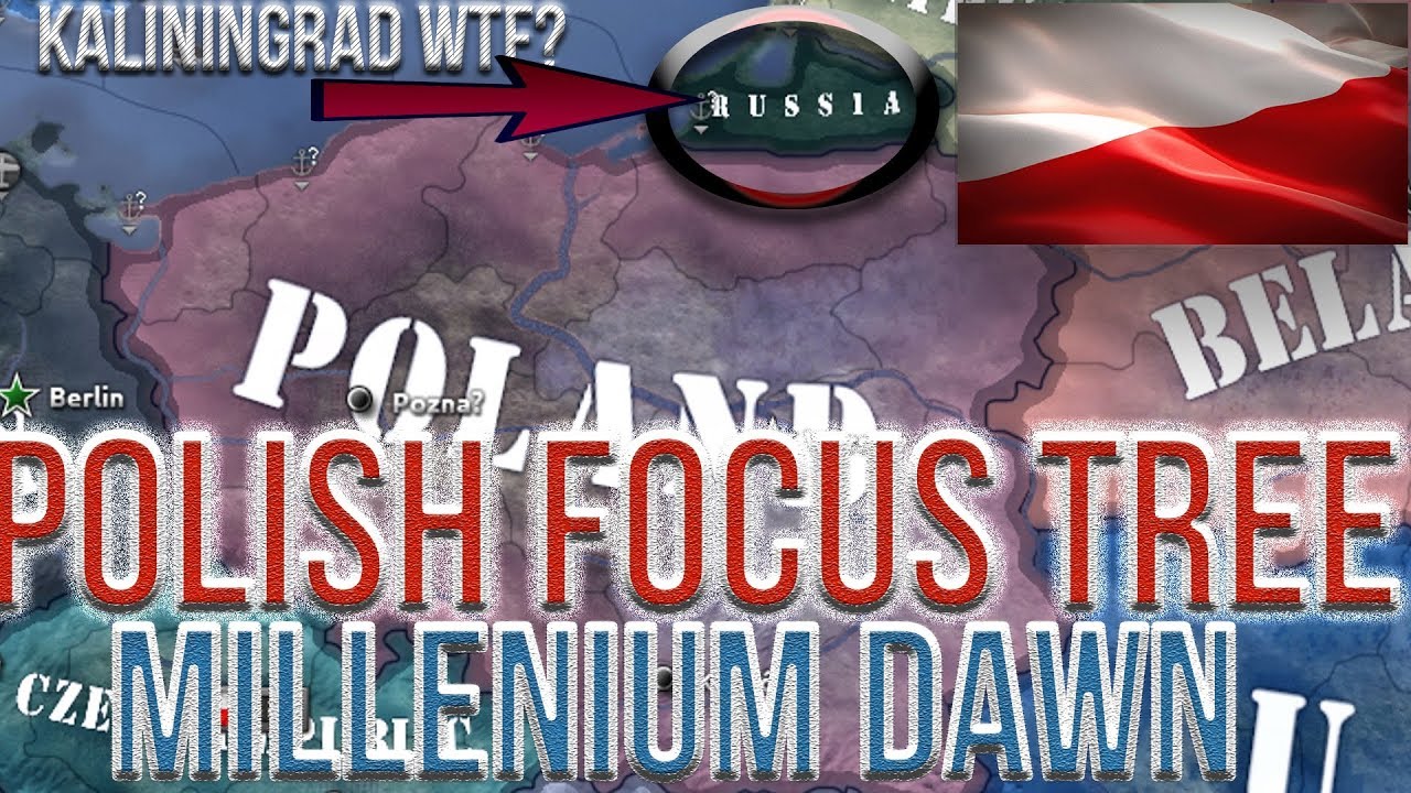 New Polish Focus Tree in Millennium Dawn! Hearts of Iron IV HOI4 - YouTube