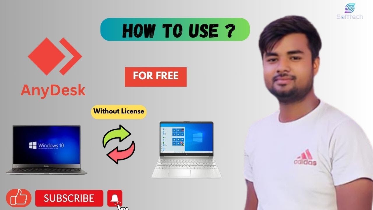 AnyDesk का Use कैसे करें || How To Use AnyDesk Remote Desktop || Soft ...