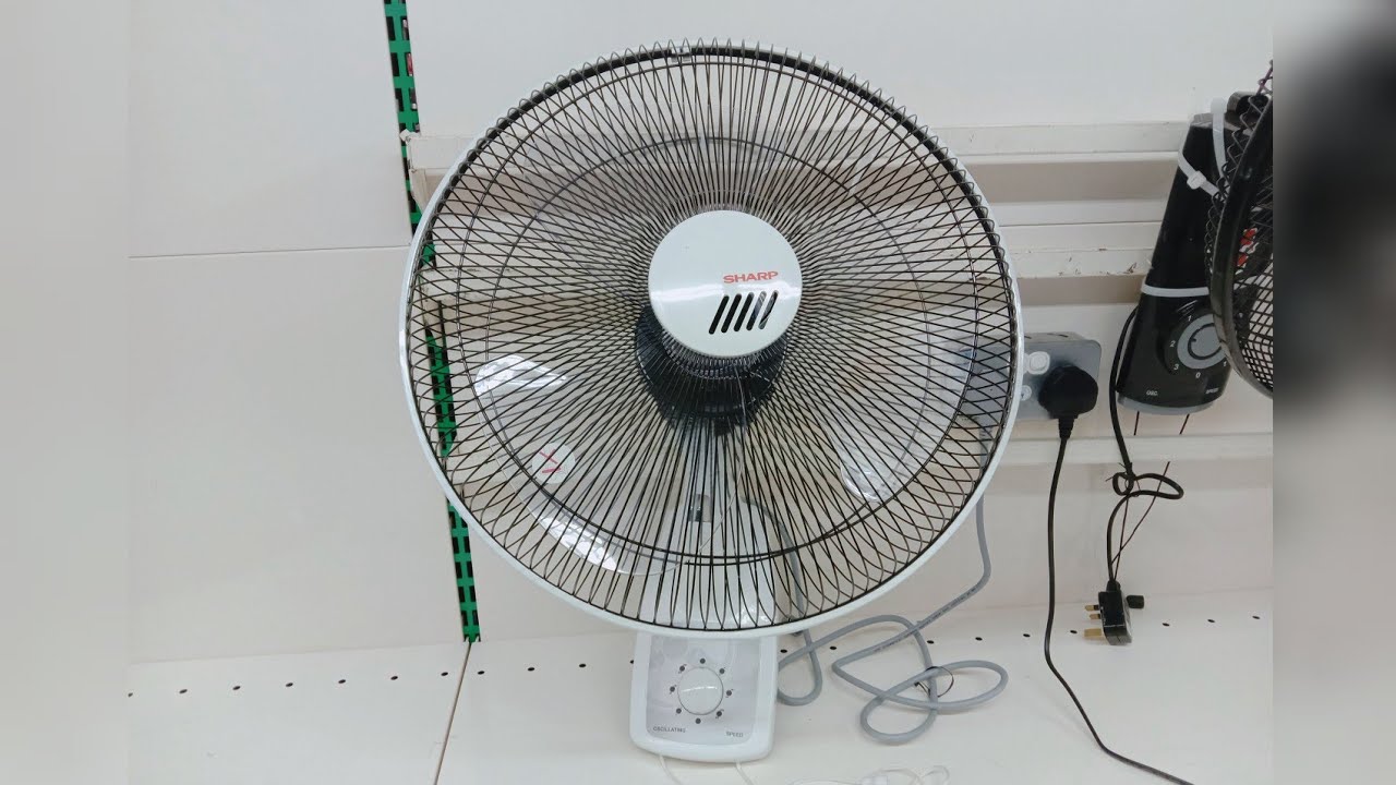 16'Sharp Wall Fan (PJW400) - YouTube