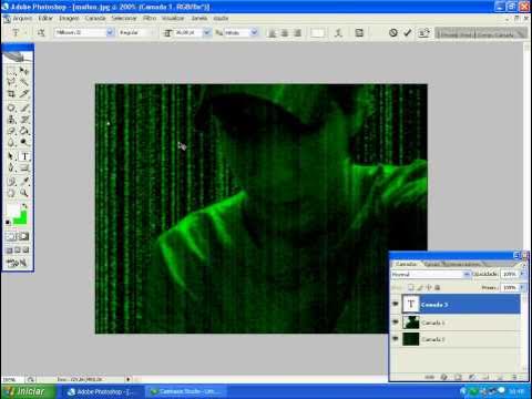 Video Aula - Efeito Matrix na Foto - YouTube