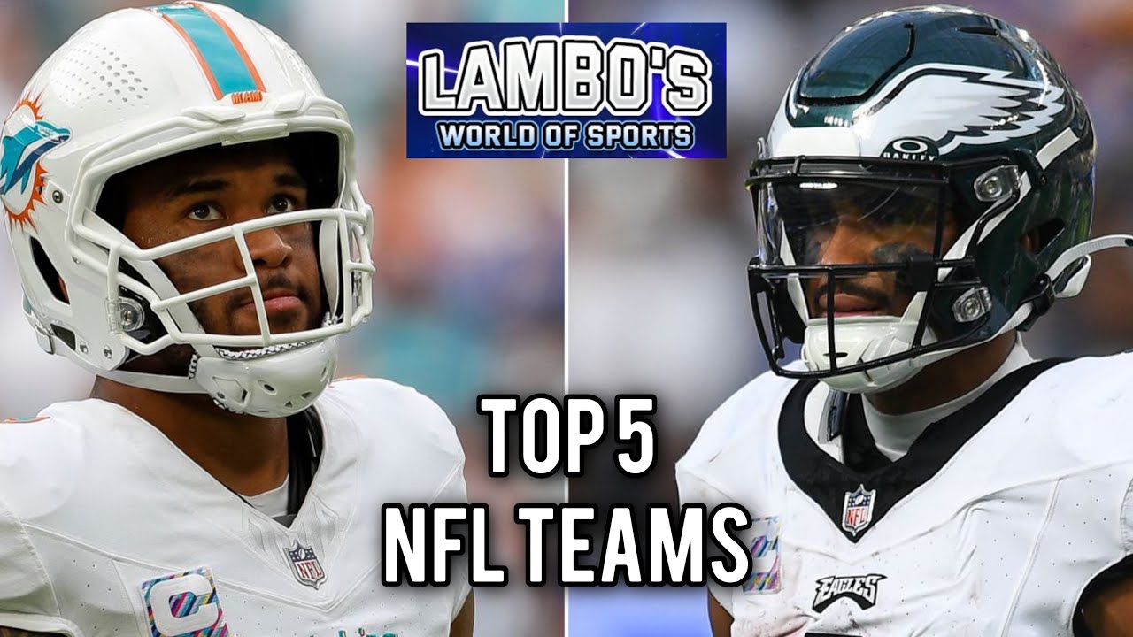 Top 5 Teams in the NFL Week 7 W-List | Totem Pole Sports