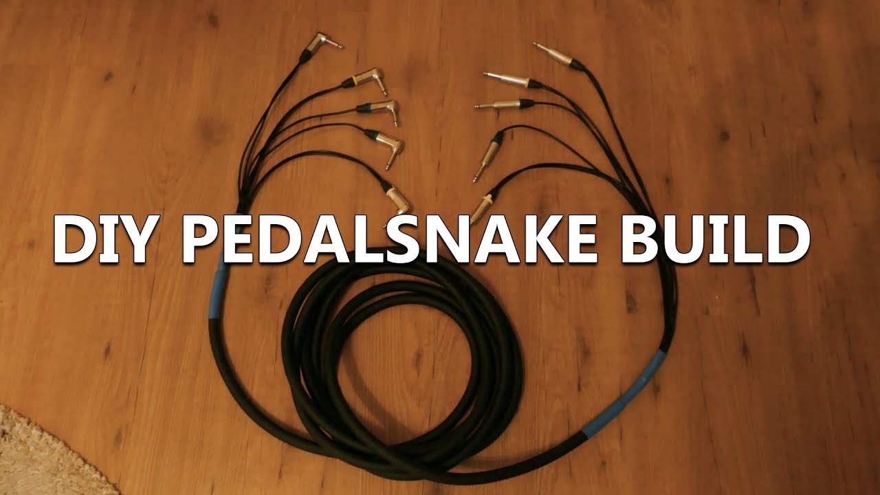 Making a custom DIY pedalsnake with Neutrik connectors - YouTube