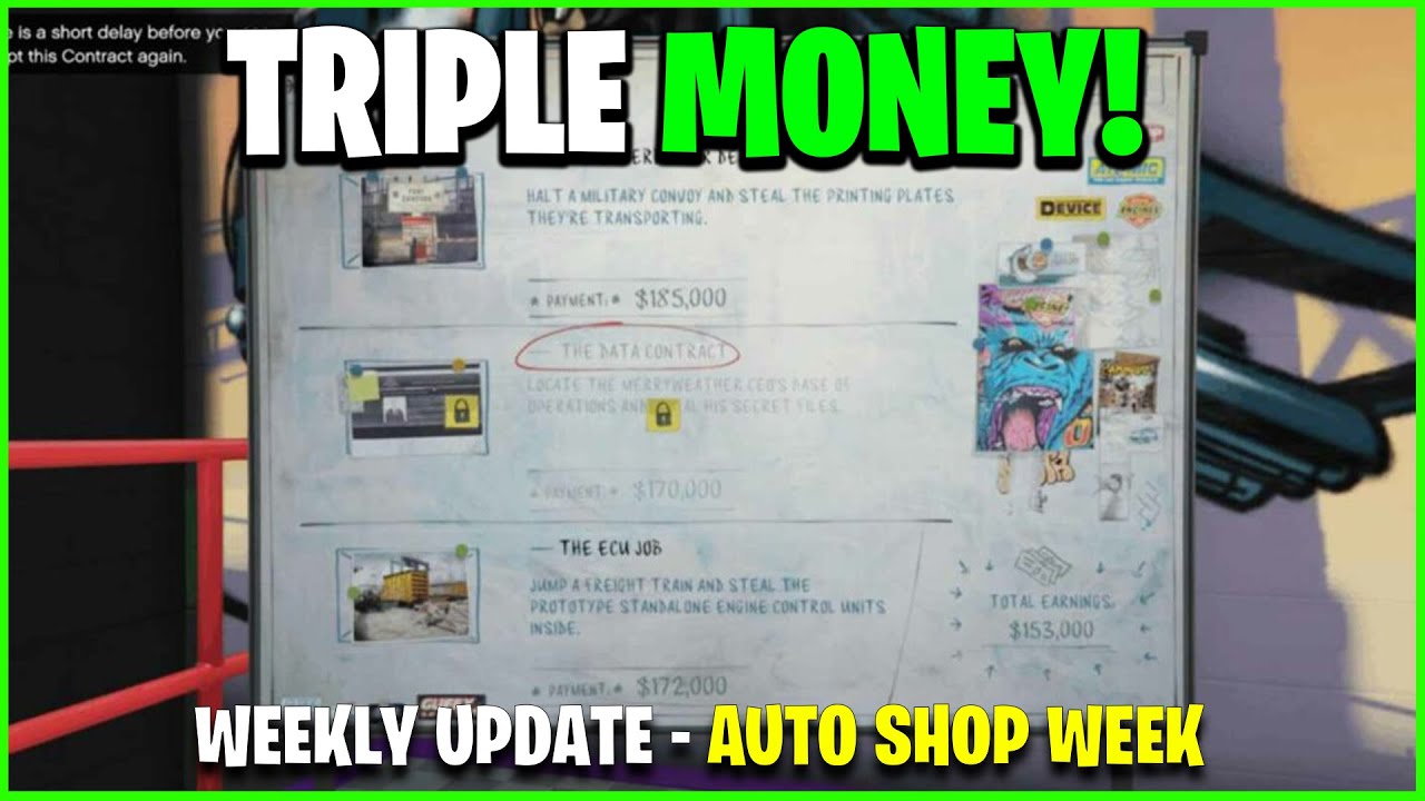 HUGE GTA ONLINE WEEKLY UPDATE! TRIPLE MONEY & DISCOUNTS! - YouTube