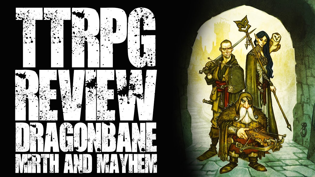#TTRPG Review: Dragonbane - A perfect starter RPG - YouTube