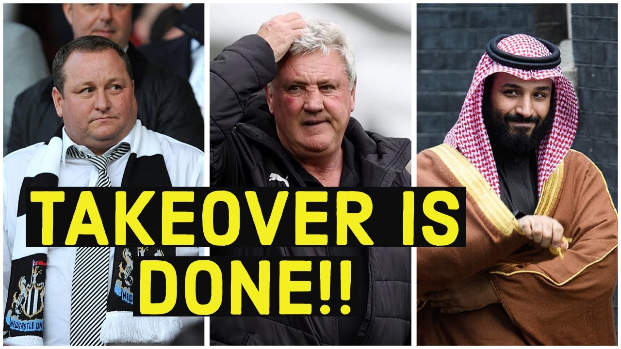 OFFICIAL! NEWCASTLE UNITED TAKEOVER IS DONE! #NUFC نيوكاسل - YouTube