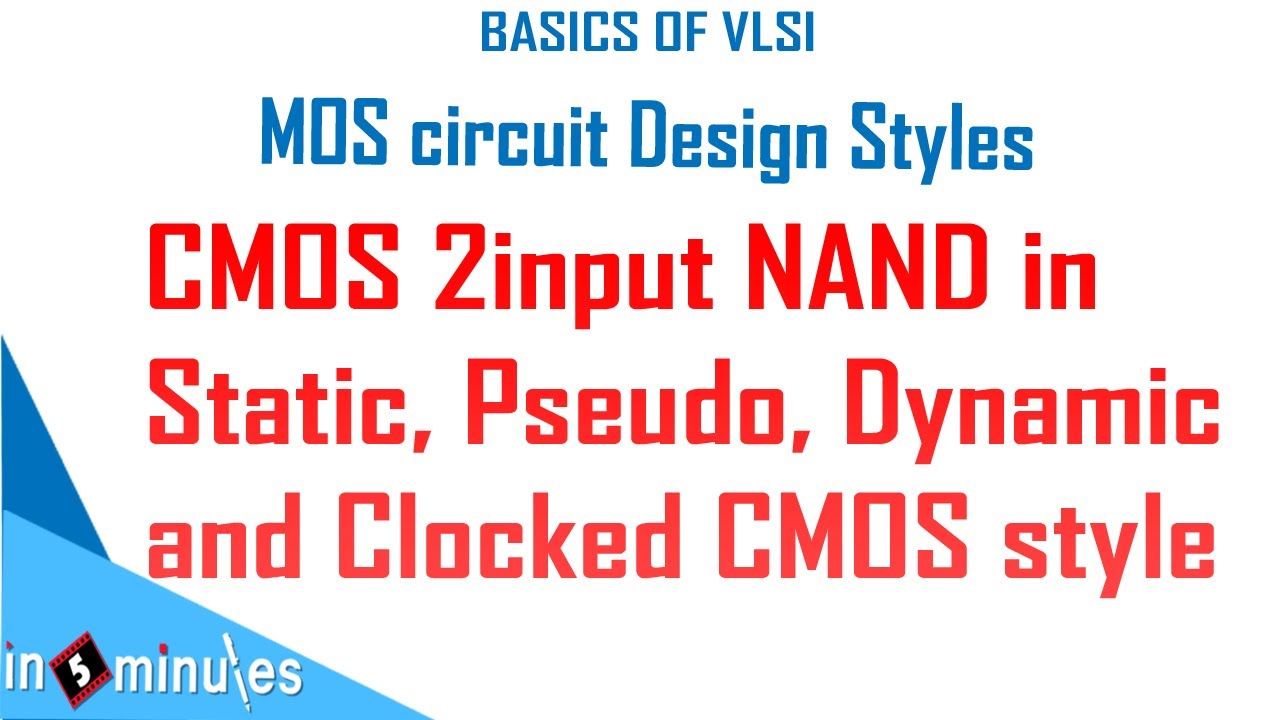 Module3_Vid4_cmos 2 input nand in static, pseudo, dynamic and clocked ...