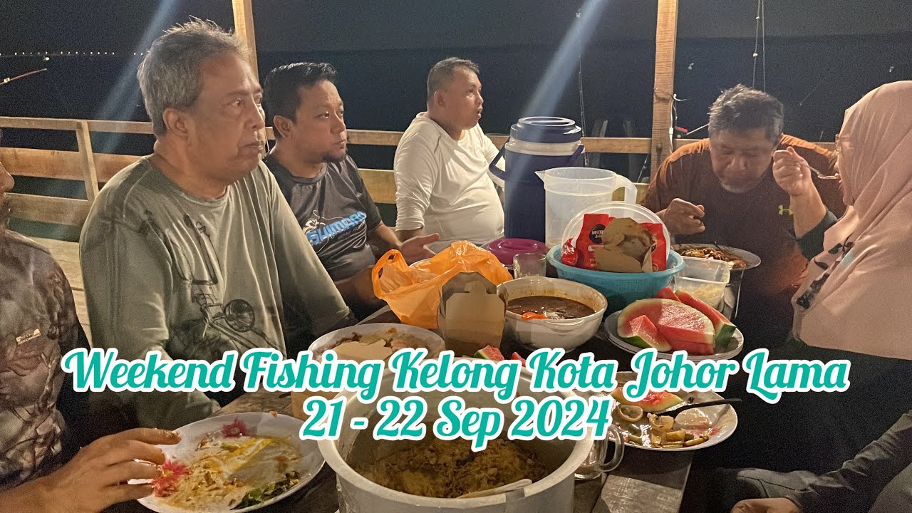 Weekend Fishing Kelong Kota Johor Lama - YouTube