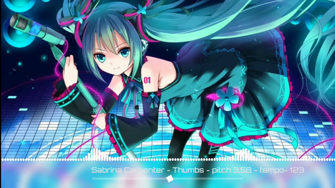 [ Nightcore ] || Thumbs - Sabrina Carpenter - YouTube