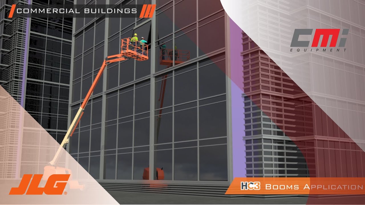 CMI | JLG HC3 Boom Lift in Action - YouTube