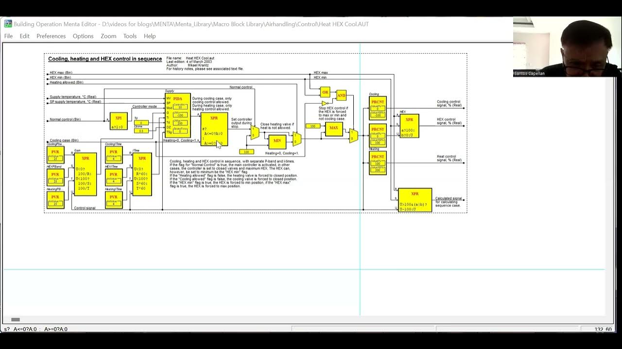 COOLING, HEATING and HEX control in sequence using Function Block Programming. - YouTube