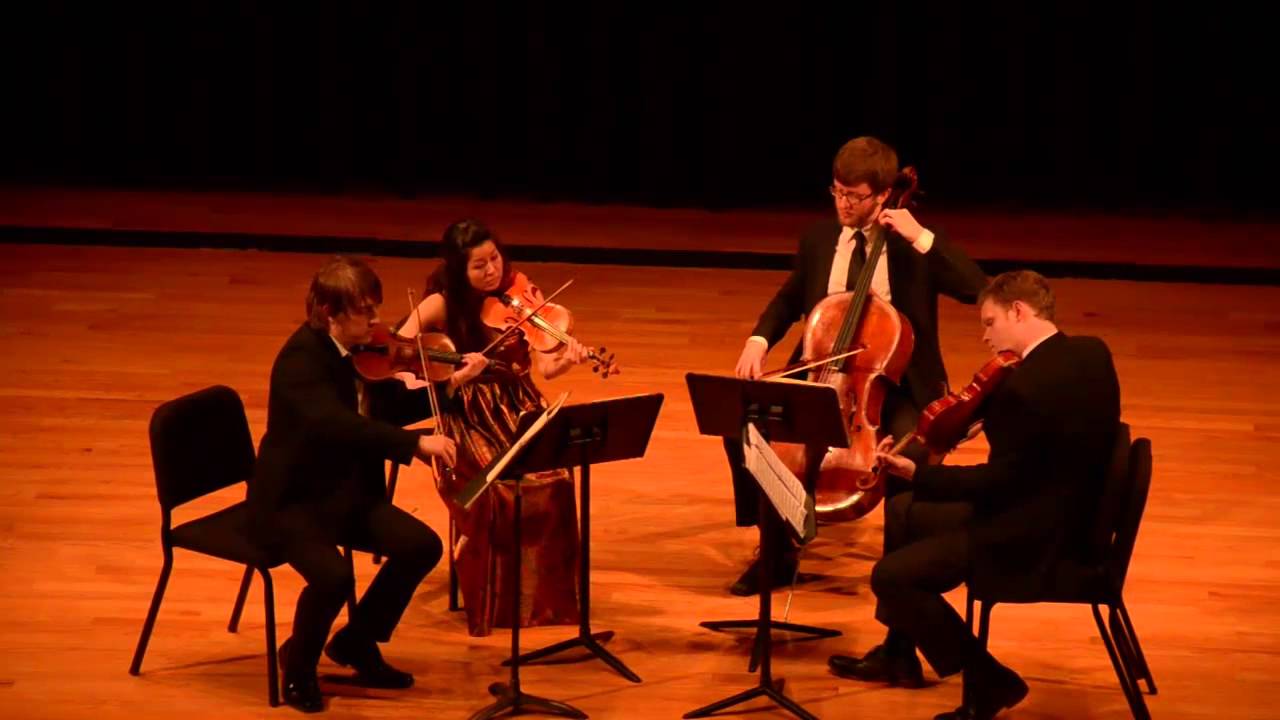Beethoven String Quartet Op 59 No I 'Rasumovsky' 2nd movement performed ...