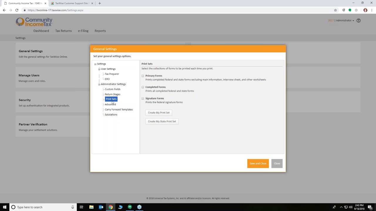 Taxwise Online New Office Setup CIT - YouTube
