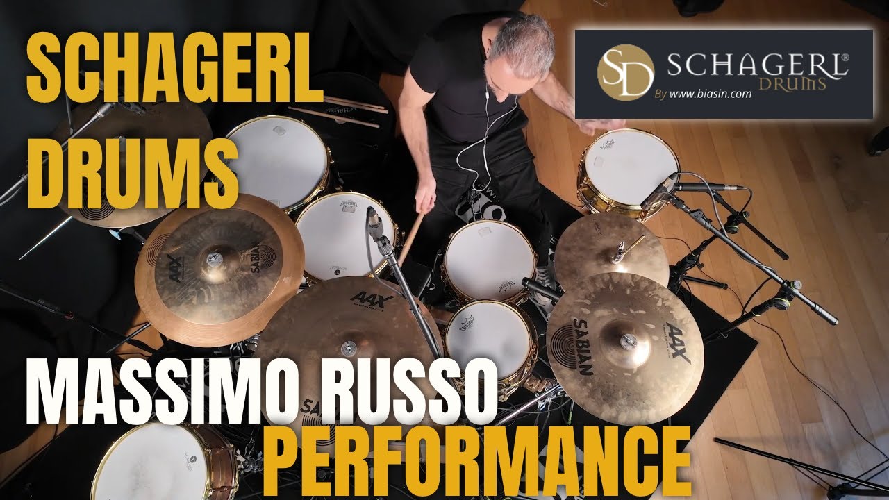 SCHAGERL DRUMS | MASSIMO RUSSO | VIDEO PERFORMANCE - YouTube