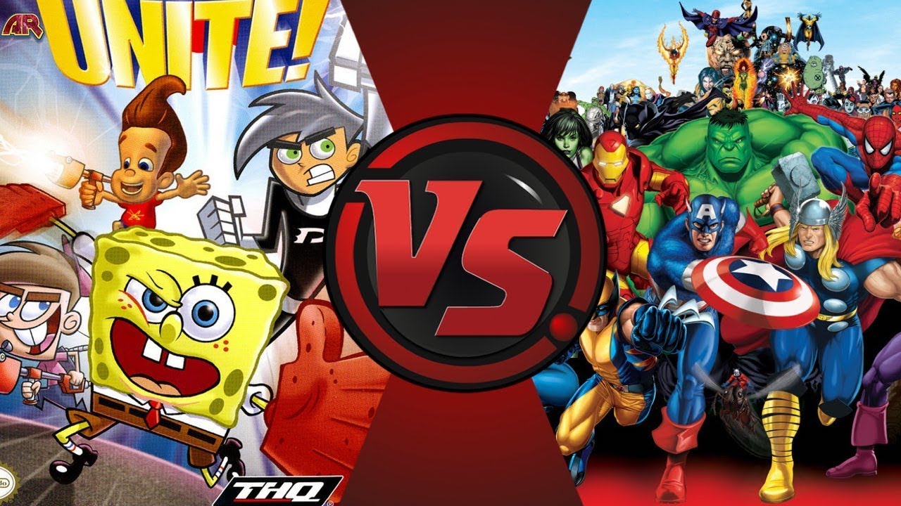 Nicktoons Unite vs The Avengers! (Jimmy, Timmy, Danny, SpongeBob ...