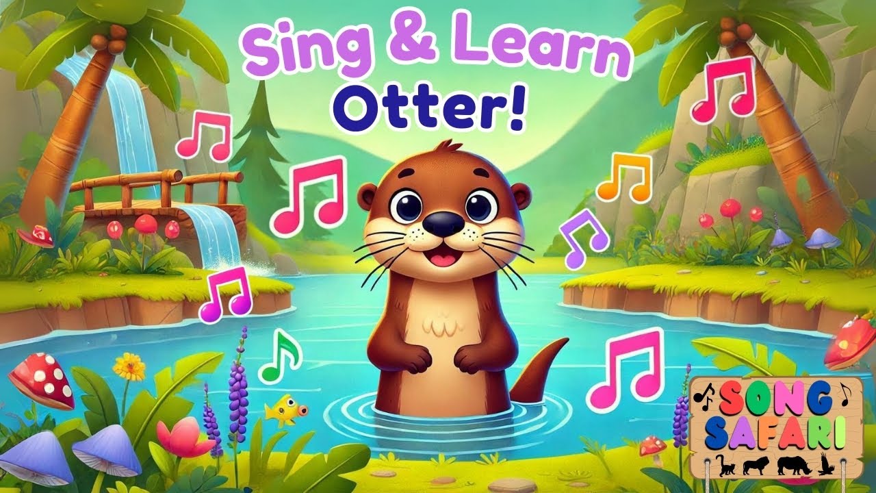 Otter Odyssey! | Splash and Learn with Playful Otters | Fun Animal Song for Kids | Song Safari ...