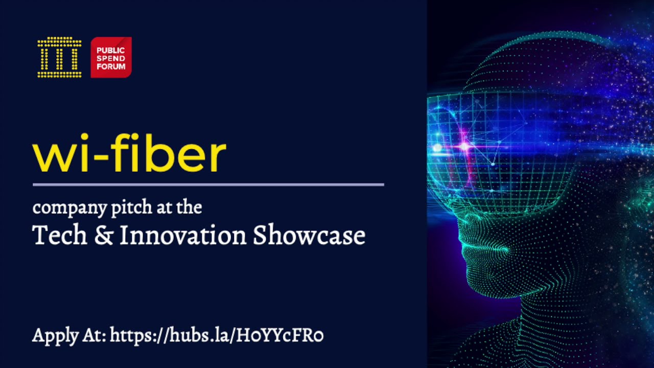 wi-fiber: Pitch at GovShop's Tech & Innovation Showcase - YouTube