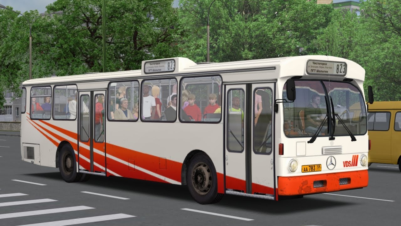 [OMSI 2] Mercedes-Benz O305 (АA783_59) - YouTube