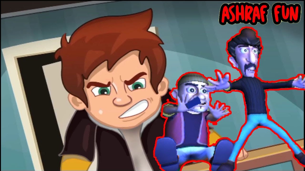 Jhony menggagalkan aksi Scary dan Robber Mencuri Di Rumahnya//Game ...