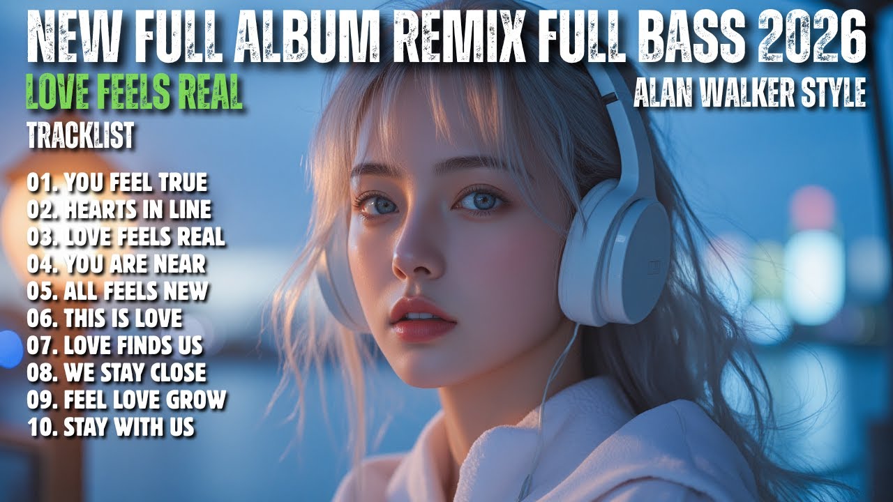 ALAN WALKER STYLE X SAHARA || LOVE FEELS REAL || NEW FULL ALBUM REMIX ...