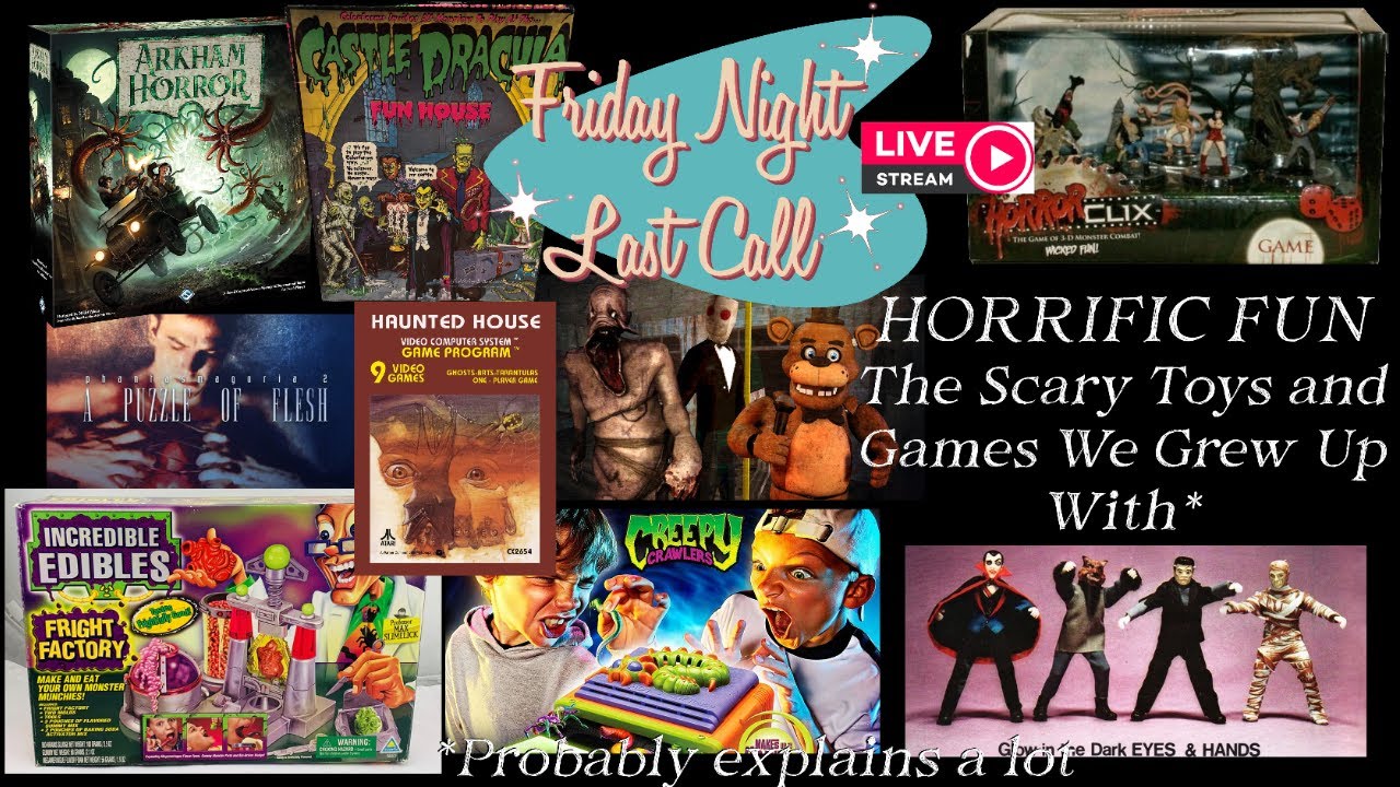Last Call - Horror Toys and Games - YouTube