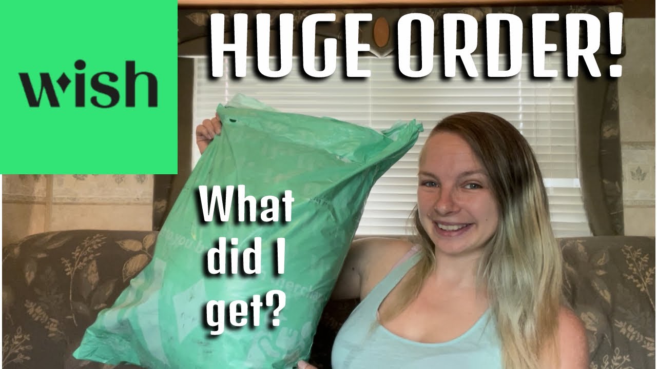 HUGE Wish Order - What Did I Get? - YouTube