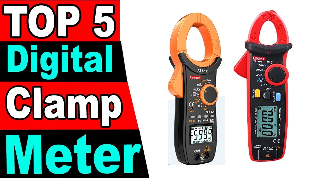 TOP 5 Best Digital Clamp Meter Review 2024 - YouTube