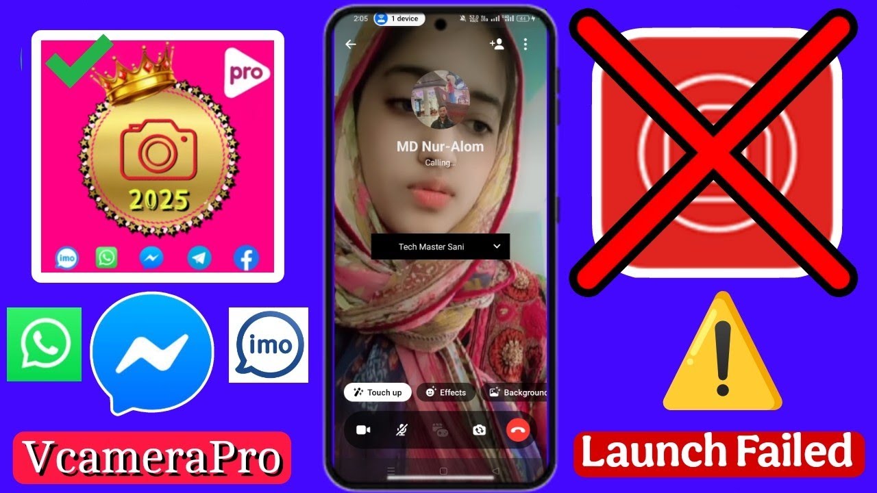 New Update 2025 | Virtual Camera Launch fail | Vcamera launch Fail ...