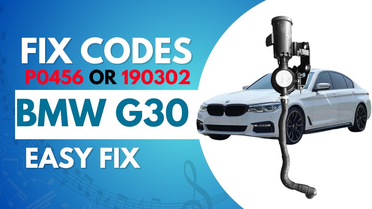 How I fixed code P0456/ BMW CODE 190302 on my 2021 BMW 530i (5 series ...