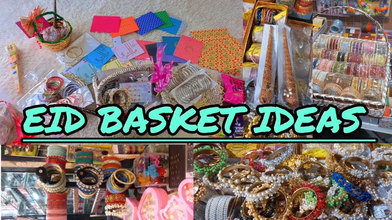 Eidi basket/Eid gift idea /Eid basket packing ideas for friends ...