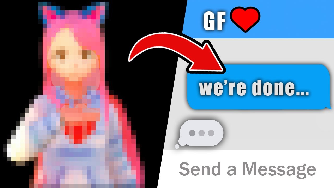 BREAKING UP with MY GIRLFRIEND LIVE on STREAM - YouTube