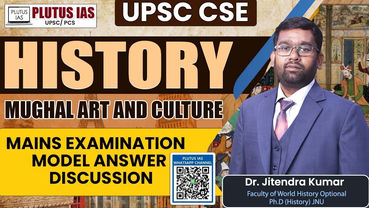 History for UPSC CSE: Mughal Art and Culture | Mains Examination Model ...