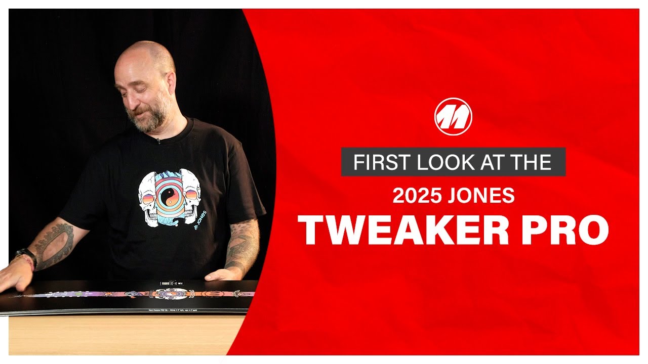 2025 JONES TWEAKER PRO SNOWBOARD REVIEW - YouTube