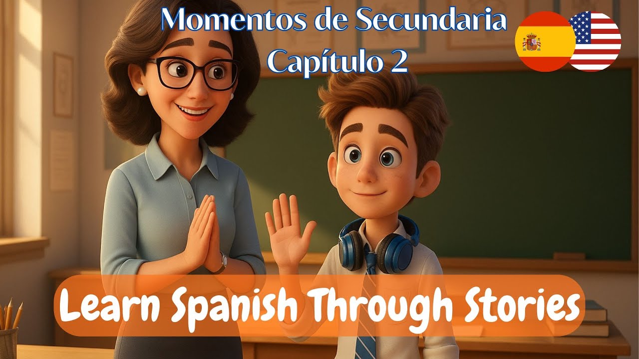 Learn Spanish Through Stories (Level 1) High School Moments |Chapter 2 ...