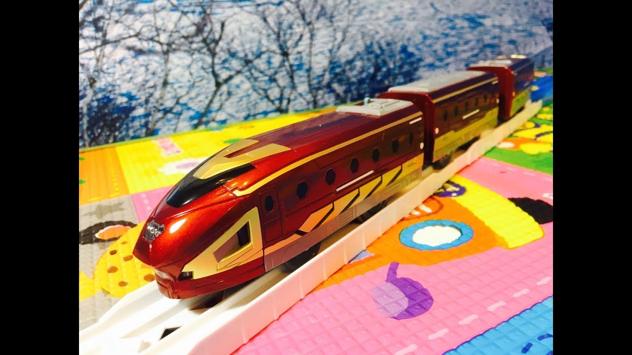 Plarail MARVEL Iron Man Train 02957 - YouTube