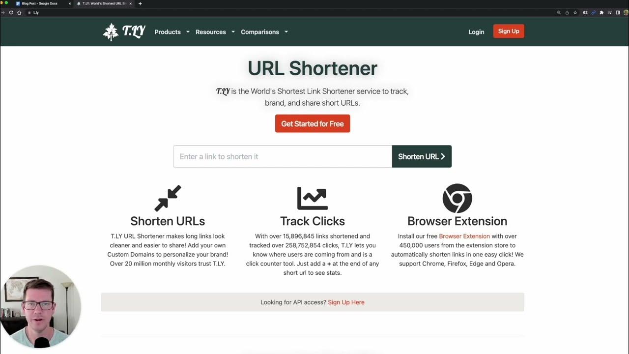 How To Create Short URLs | T.LY - YouTube