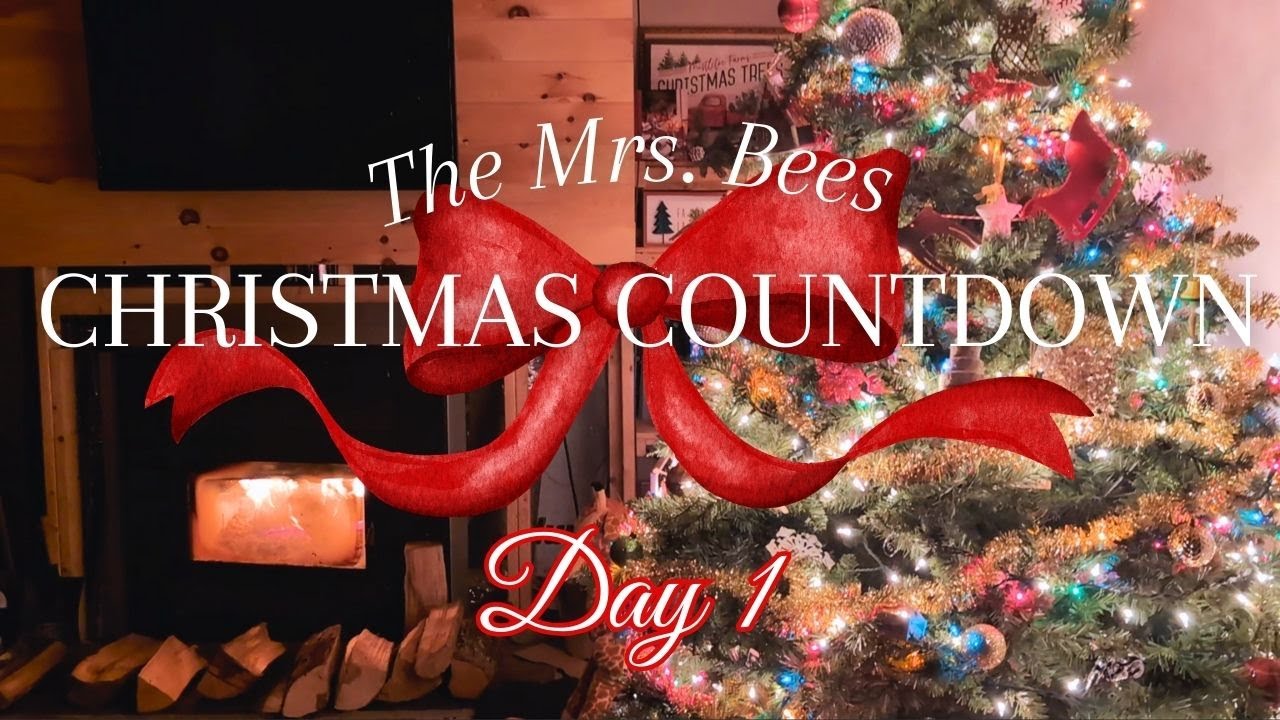 The Mrs. Bees Christmas Countdown - Day 1 - Decorating, Baking ...