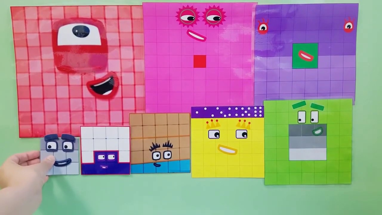 Numberblocks Square Club the new numbers | numberblocks fanmade Hilary ...
