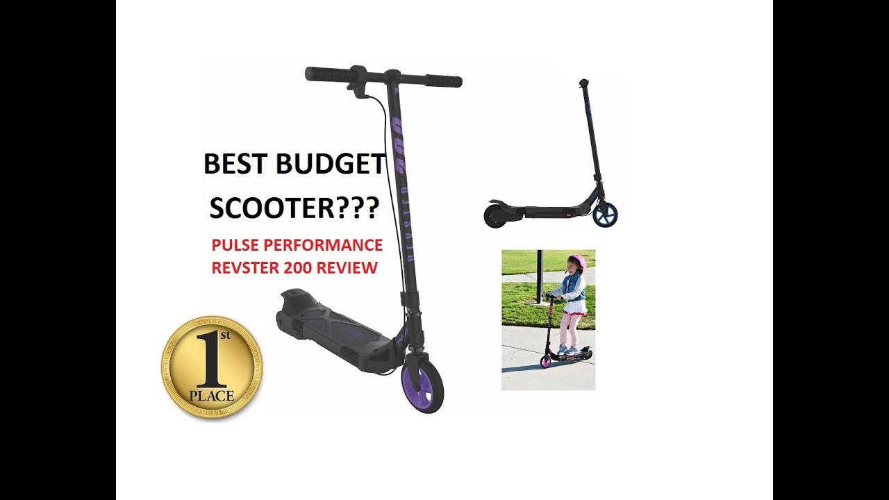 Pulse Performance Revster 200 Scooter Review (Best Budget Scooter ...
