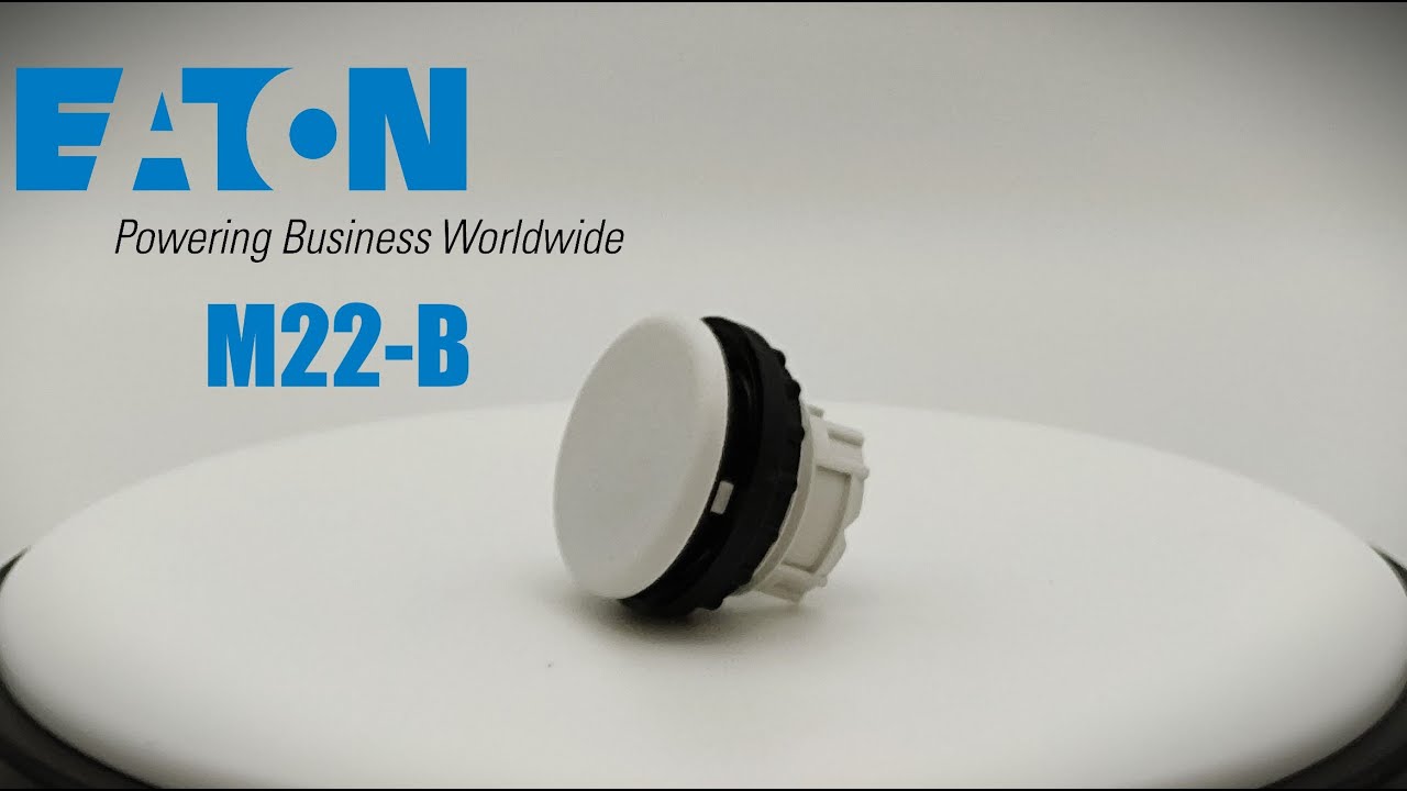 EATON M22-B Заглушка круглая арт. 216388 - YouTube