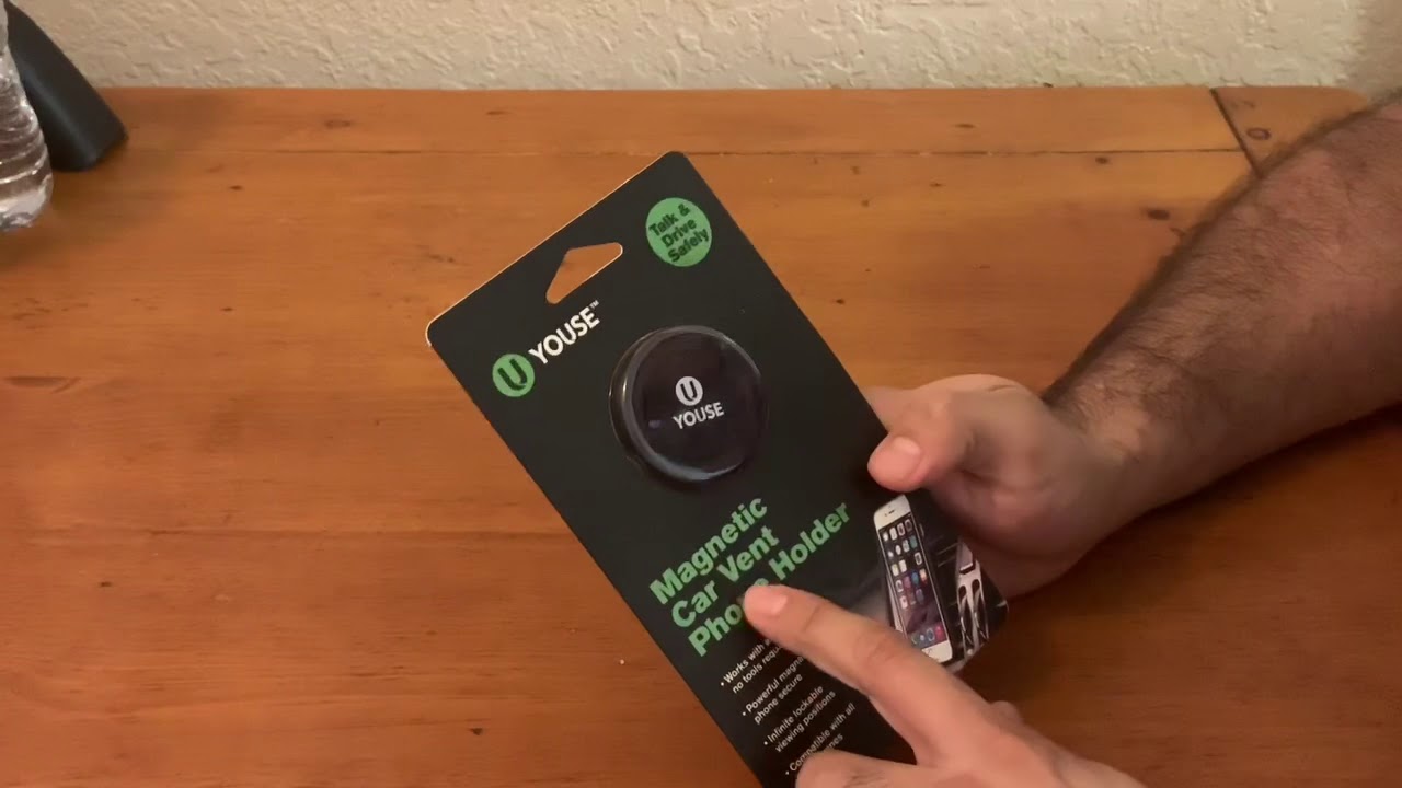 youse magnetic car vent unboxing review - YouTube