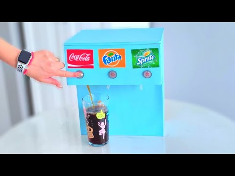 Evde 3 Farklı İçecekle Coca Cola Soda Makinesi Nasıl Yapılır?