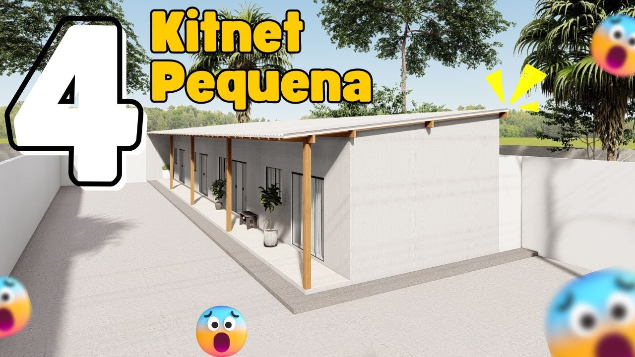 KITNET 6X6,10 [Kitnet pequena com varanda] - YouTube